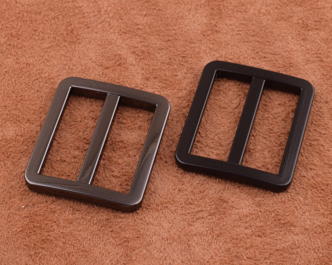 6 Pcs Black Metal Buckle Connector Trim Metal Buckle,1.25 Inch Gunmetal ...