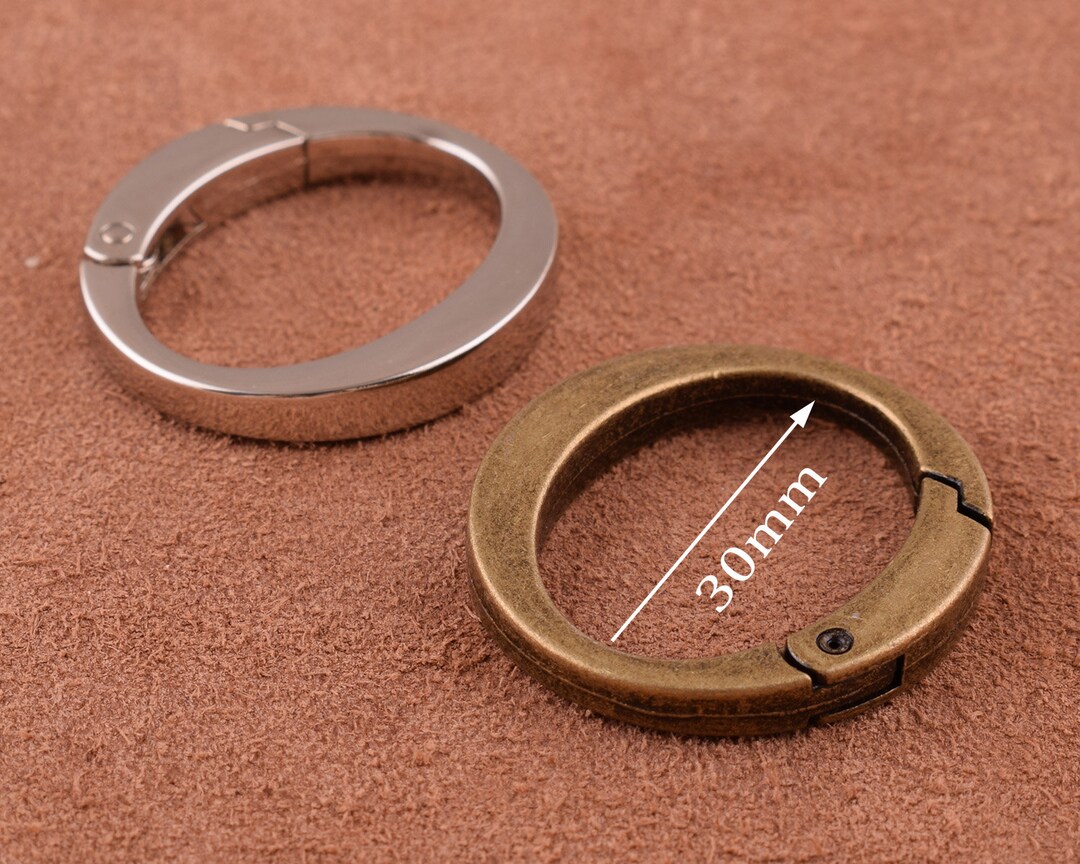 Spring Ring,4 Pcs 30 Mm for Inside Diameter Spring Ring Clasp,rose Gold ...