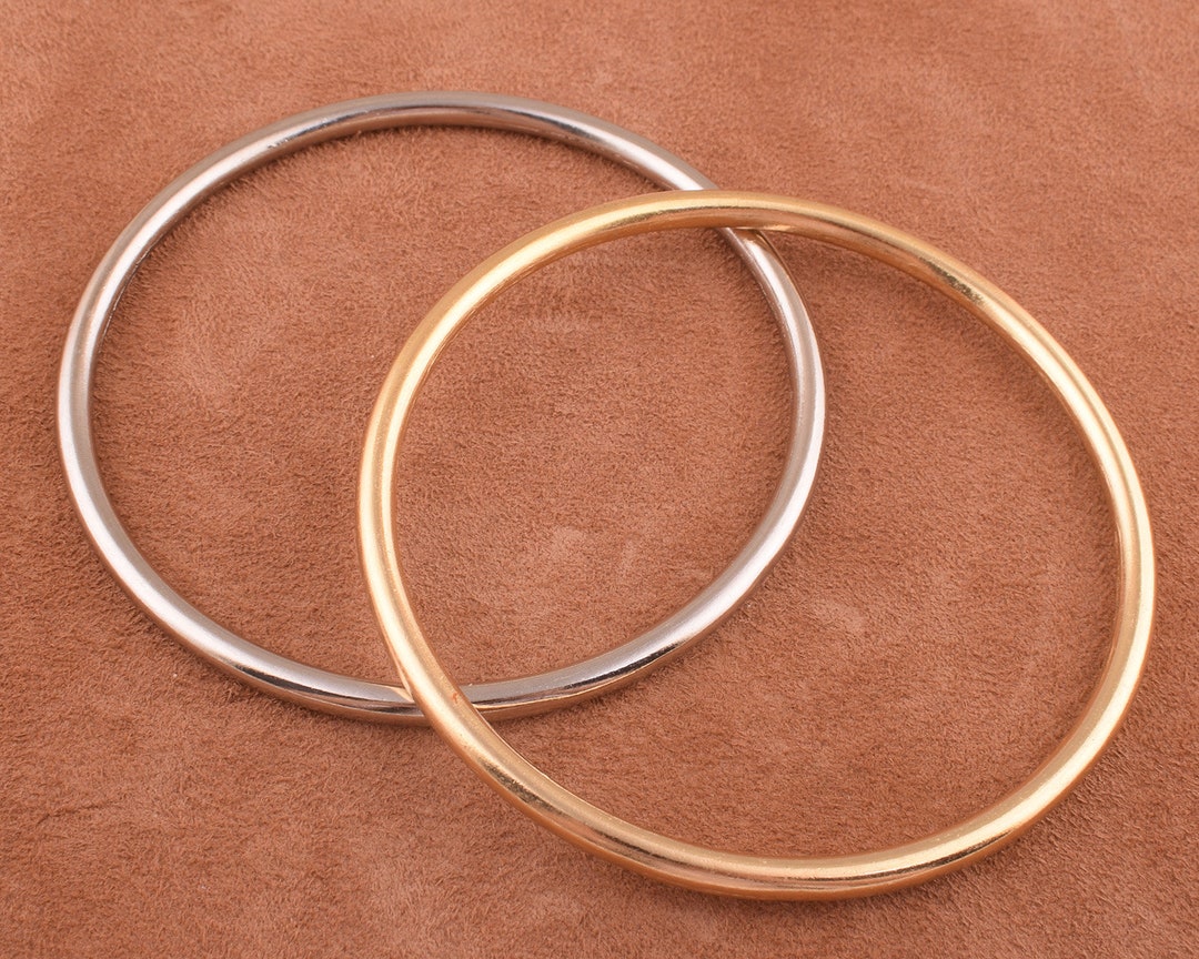 Large O Ring 90mm Metal O Buckle 2pcs Bag Strap Buckle Webbing O Ring ...