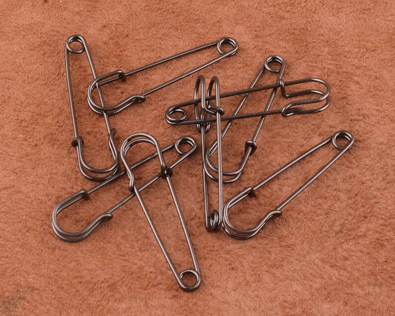 Metal Safety Pin Laundry Pins-steampunk Pendant Iron Pin | Etsy