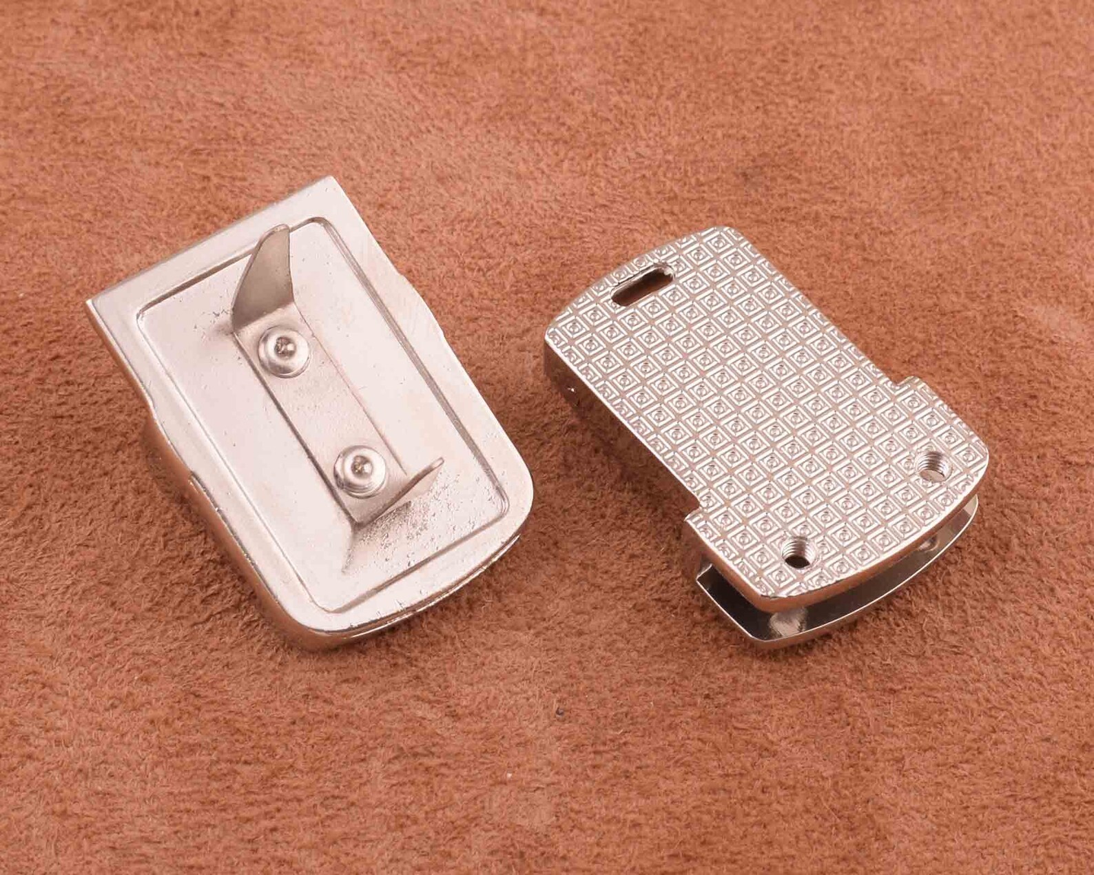 Twist Turn Folder Snap Wallet Purse Lock 4229mm in Silver - Etsy