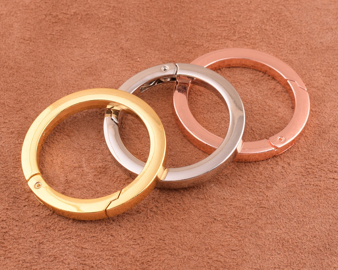 High Quality 4pcs Spring Rings,o Purses Snap Hooks,carabiner Snap Clip ...