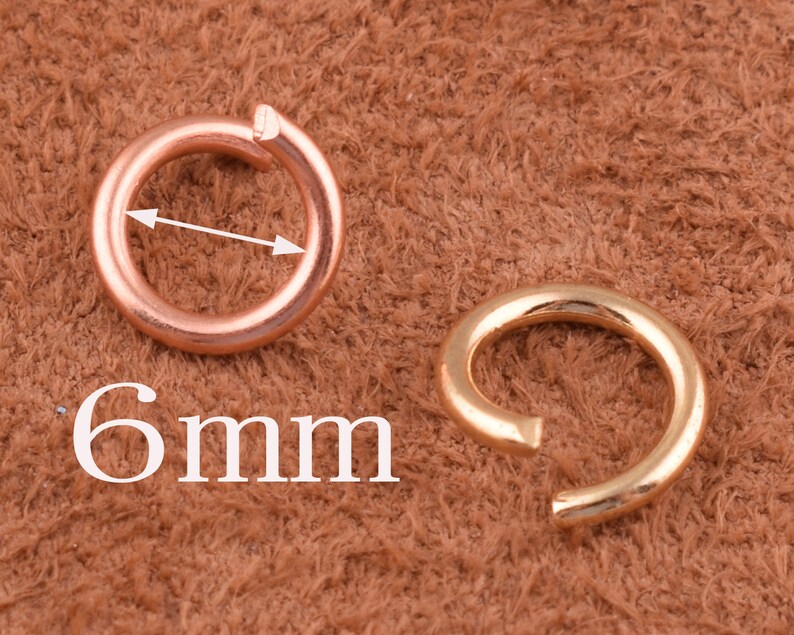 100 PCS Jump Rings Perfect Cut Jump Rings Findings for Jewelry - Etsy