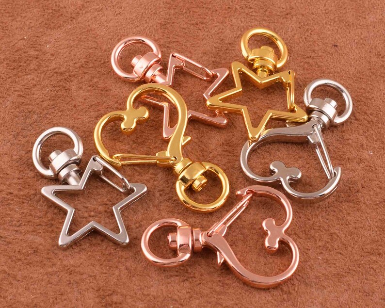 Wholesale Swivel Clip Lobster Claw Key Chain Supplies-large - Etsy