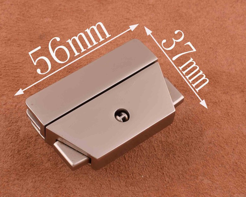 Metal Purse Lock Bar With Flip Closure Clasp Lock5637mm - Etsy