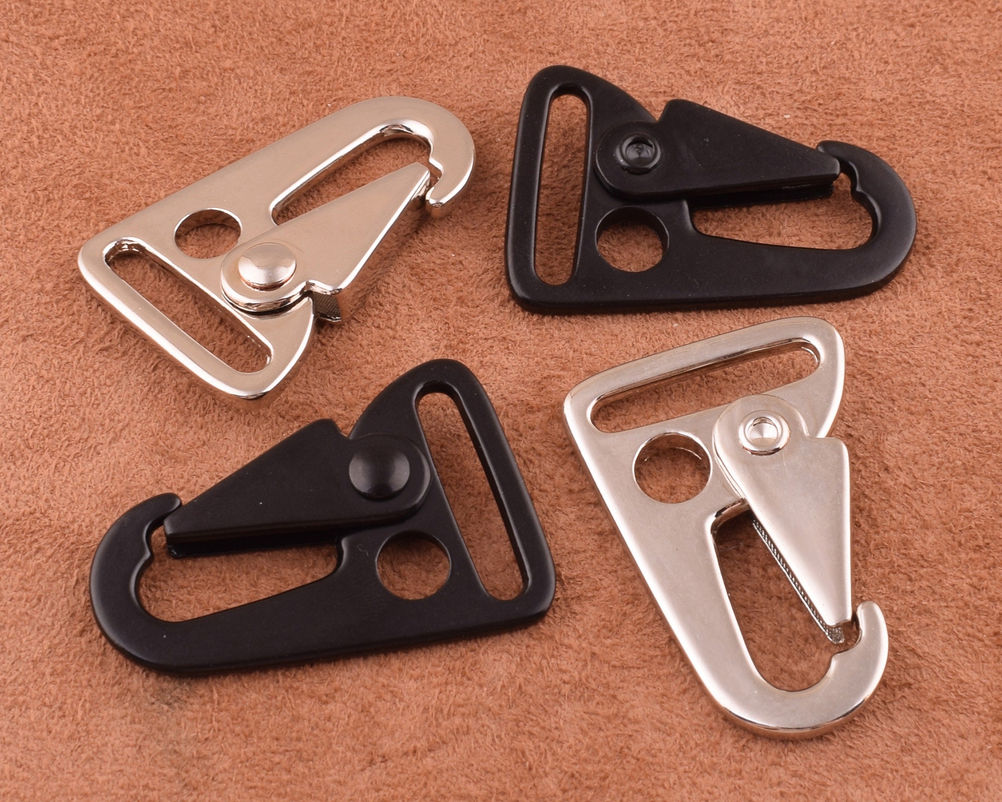 1 inch Heavy Duty Spring Snap Hookblack/silver Spring | Etsy