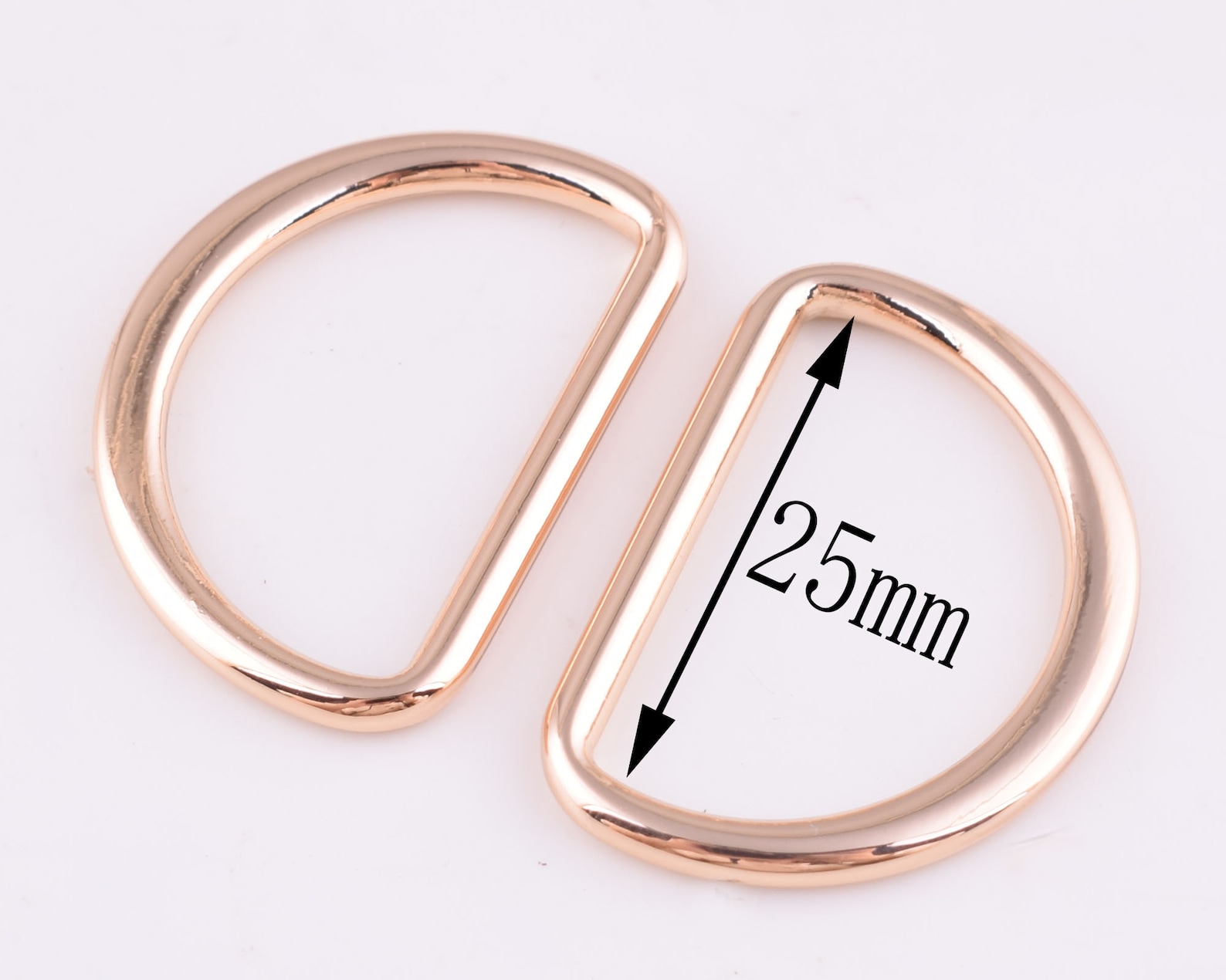Metal D Ring Purse D Ring Light Gold Purse Buckle 1 Inch Metal D Buckle ...