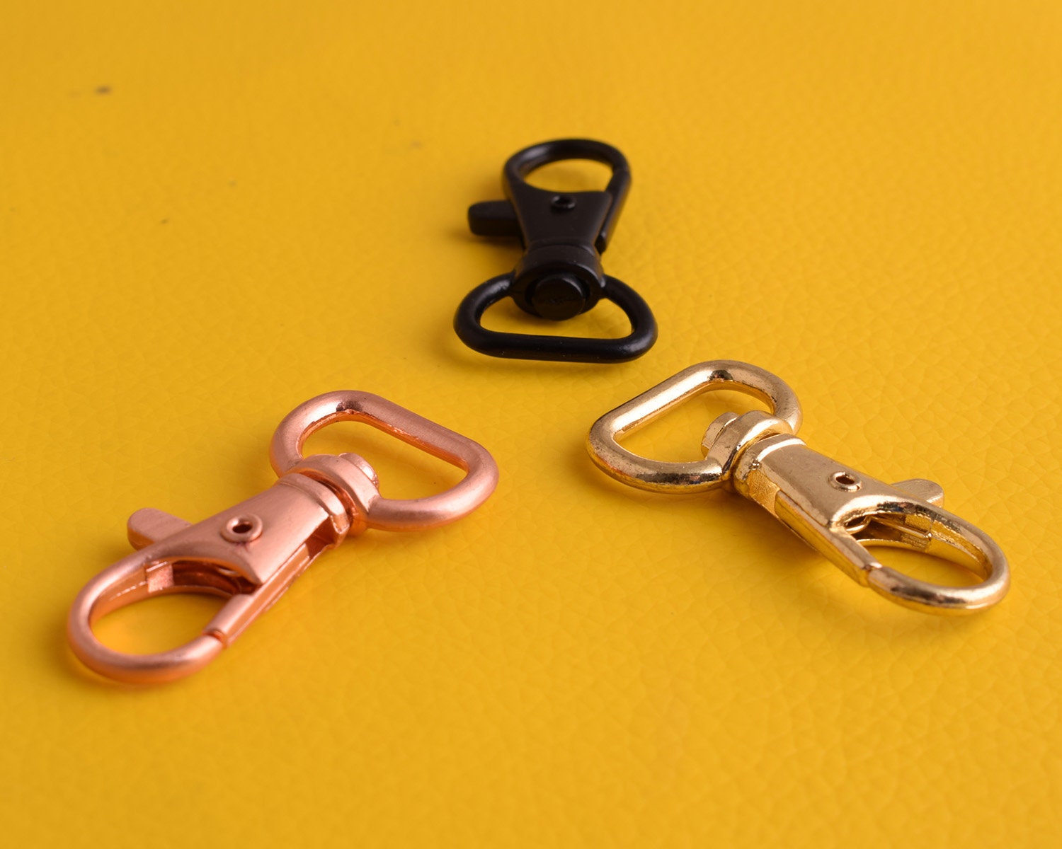 10 pcs spring hook 392014 mm metal Swivel hook Wide Swivel | Etsy