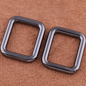 Metal Square Ring Rectangle Metal Square Ring Webbing Belt Buckles,20 ...