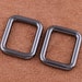Metal Square Ring Rectangle Metal Square Ring Webbing Belt - Etsy