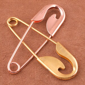 100*32mm Mega Giant Safety Pin Brooch Deluxe Kilt Scarf Pin,1.2 Inch ...
