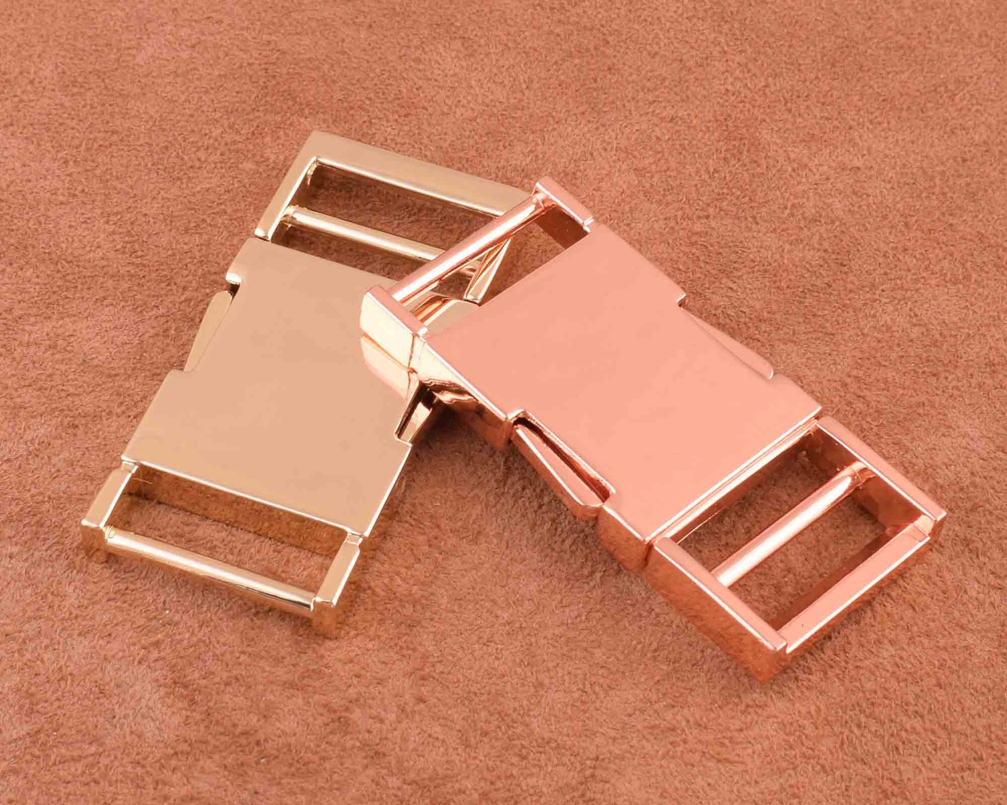 Metal Side Release Buckle25mm Release Buckle Rose Gold | Etsy