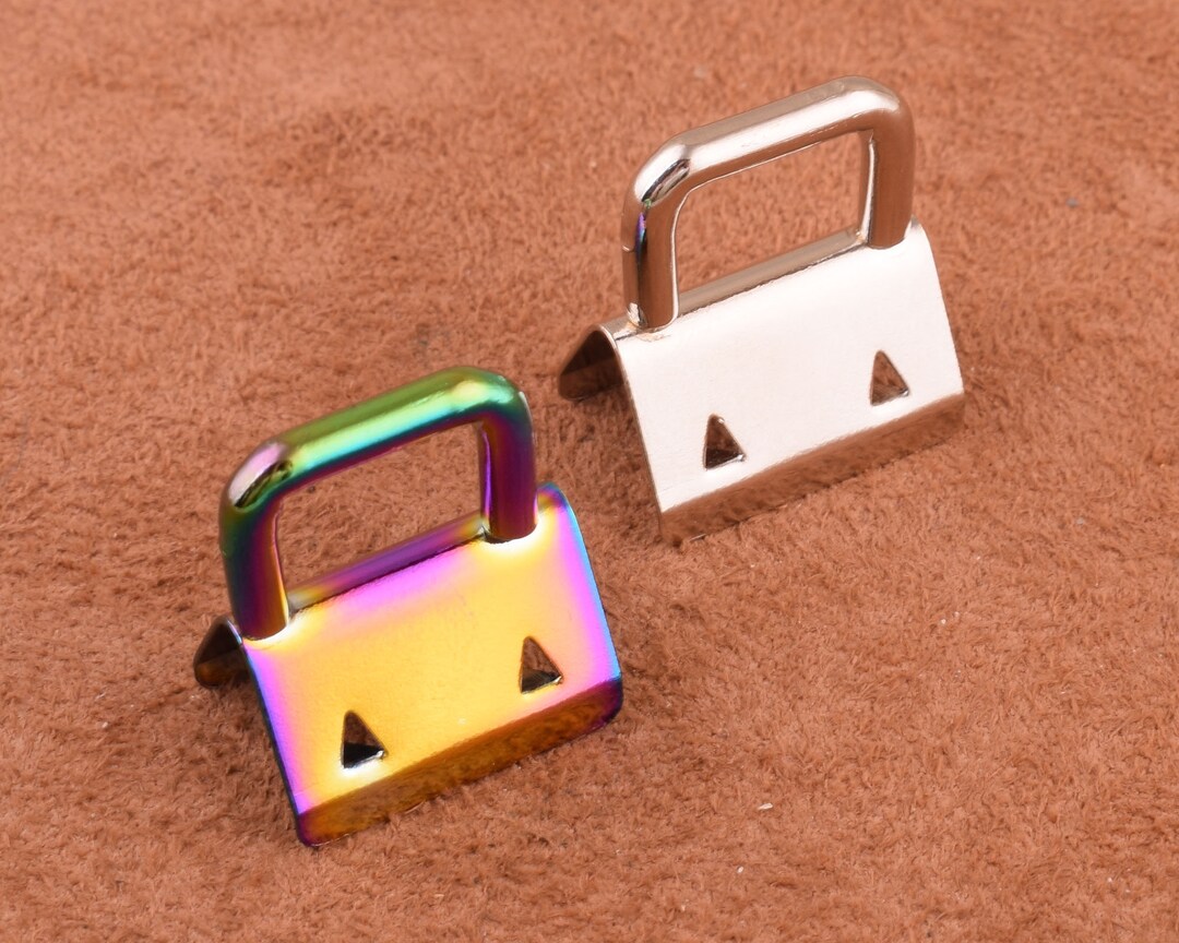 3/4"silver and Rainbow Key Fob Hardware 20mm Metal Key Fobs Wholesale ...