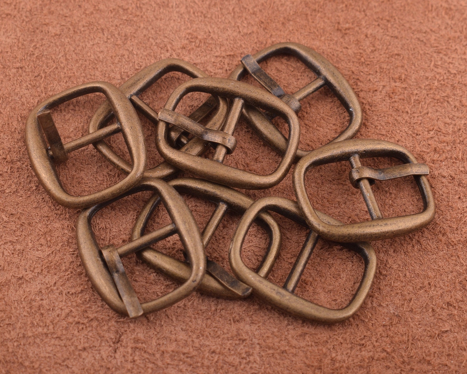 Mini Belt Buckle 10pcs 10mm Bronze Adjuster Buckle Strap Buckle ...