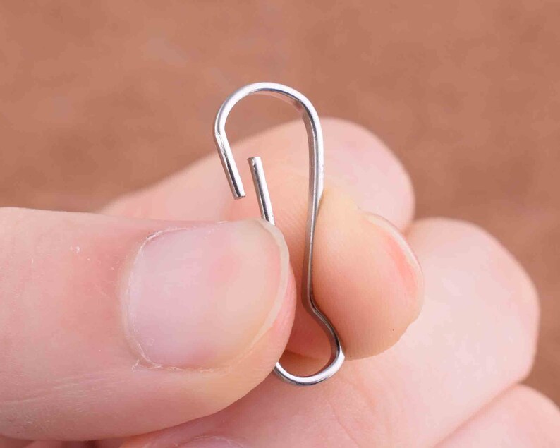 Lanyard Snap Clip Hooks Lanyard Clasp 20-40mm Spring Clips Jewelry ...