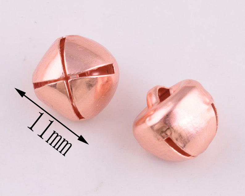 Rose Gold Jingle Bells Sound Bells Christmas Bells11mm - Etsy