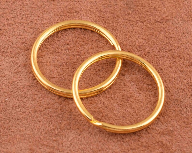 100PCS Double Split Rings25mm Key Rings1 Inch Jewelry - Etsy
