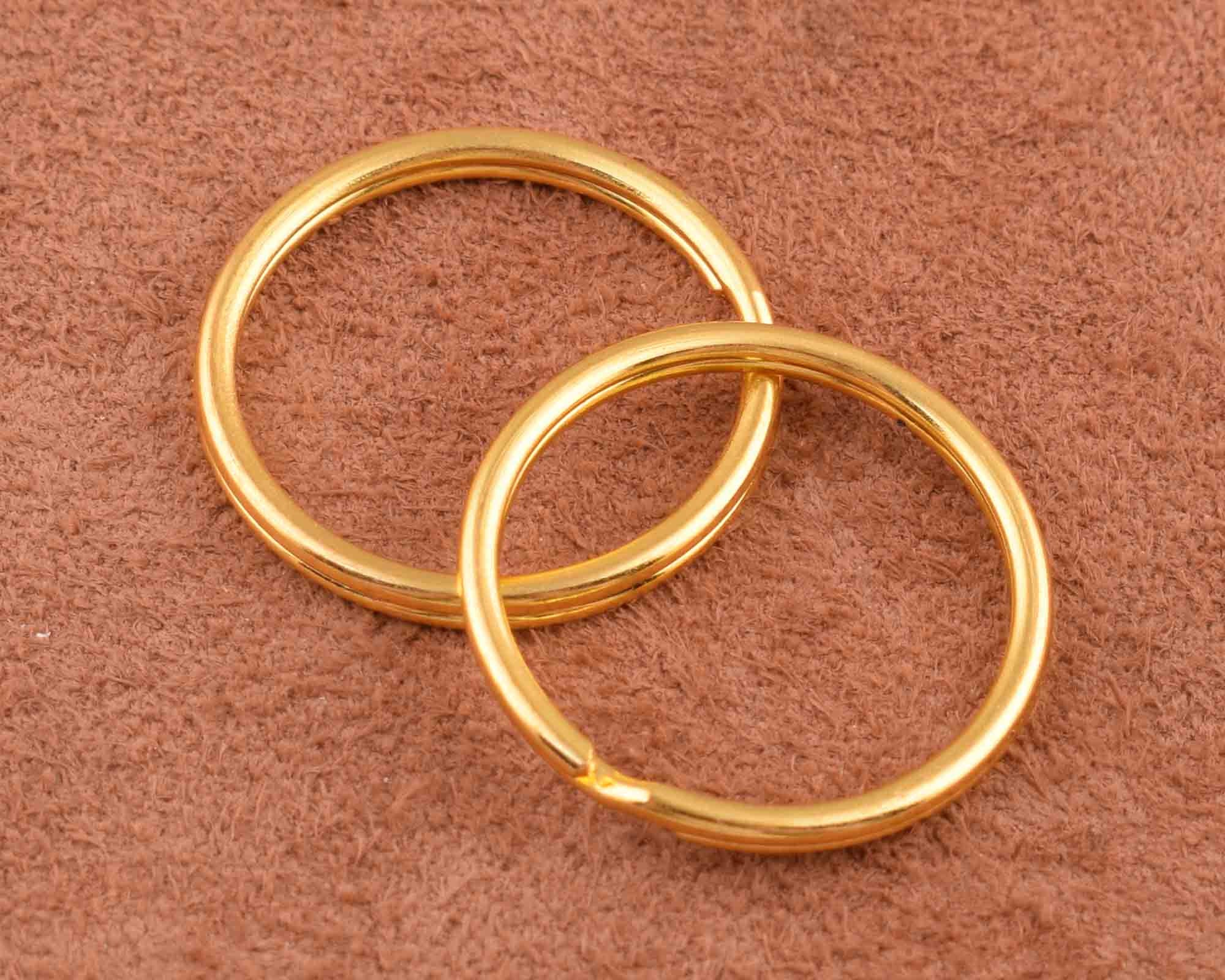 100PCS Double Split Rings25mm Key Rings1 inch Jewelry | Etsy