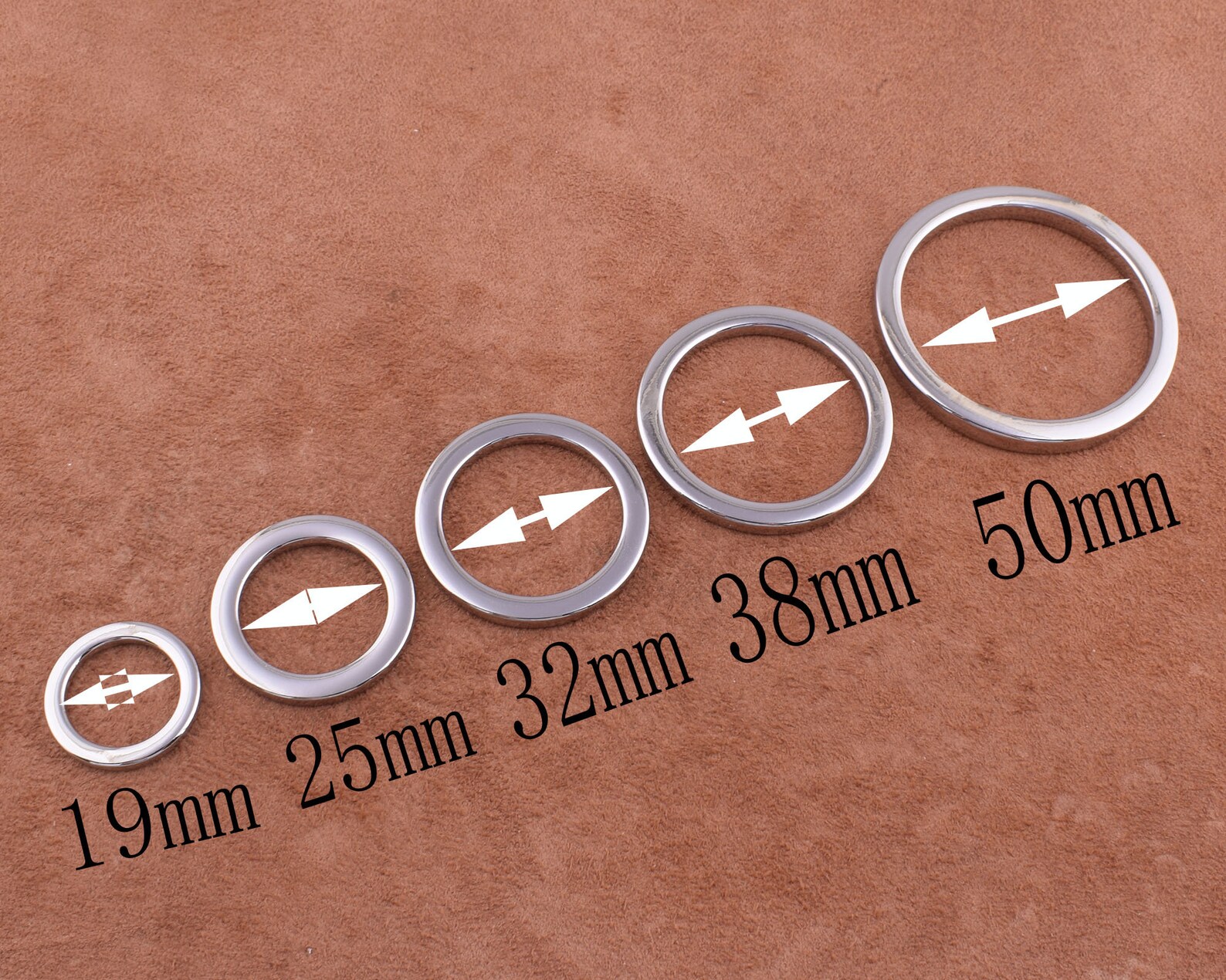 Metal O Ring Welded Metal O Buckle Belt Strap Buckle Webbing O - Etsy