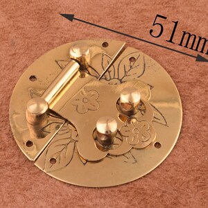 Chinese Latch Lock Zinc Alloy Latch Clasp,51mm Wooden Box Lock,2 Inch ...