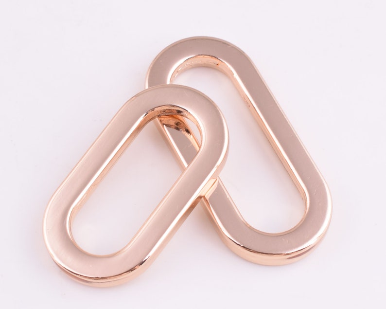 Heavy Duty Oval Ring Metal Loop 1 Inch and 1.25 Inch Oval Ring - Etsy