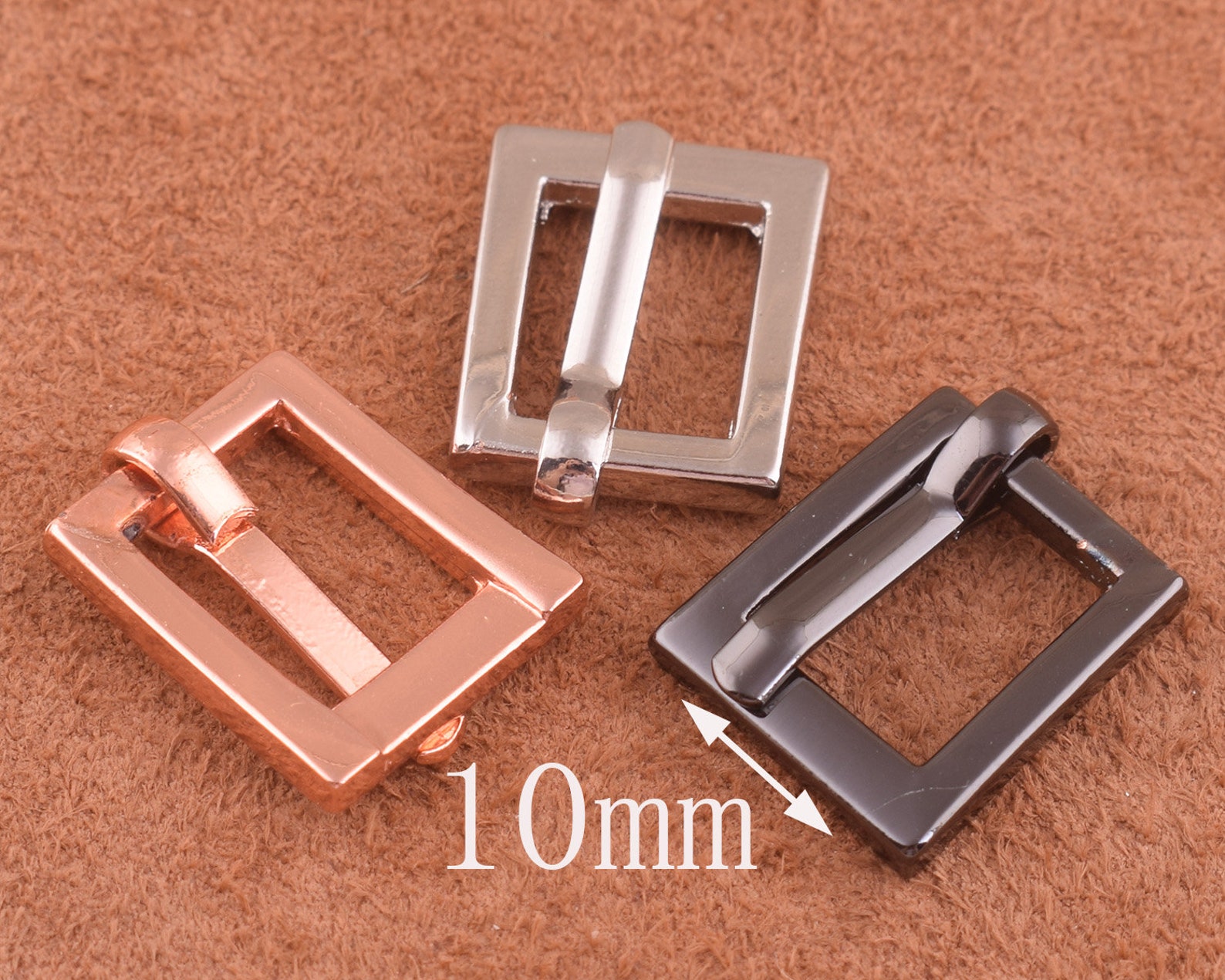 Metal Bucklescenter Bar Buckle Rose Gold Pin Bucklebelt - Etsy