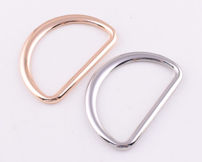 Metal D-ring 2 Inch D Buckle Purse Rings Strap Rings | Etsy
