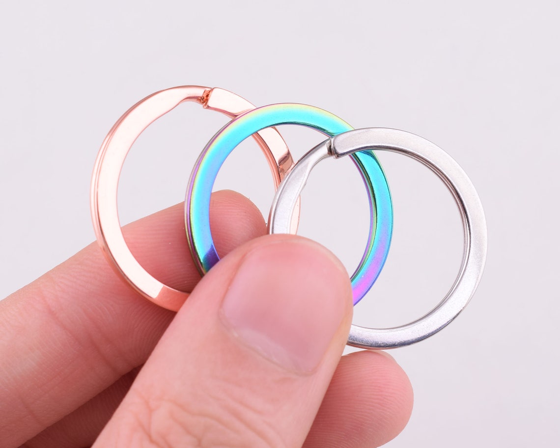 Jump Rings Double Loops Bulk Jump Rings1 Inch Split Ring | Etsy