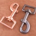 Large Swivel Clasp 27mm Rose Gold/silver/black Metal Snap Hook Webbing ...