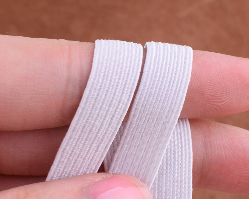 Flat Elastic Bands 10mm Trim Elastic Cord Spool Flat Elastic | Etsy
