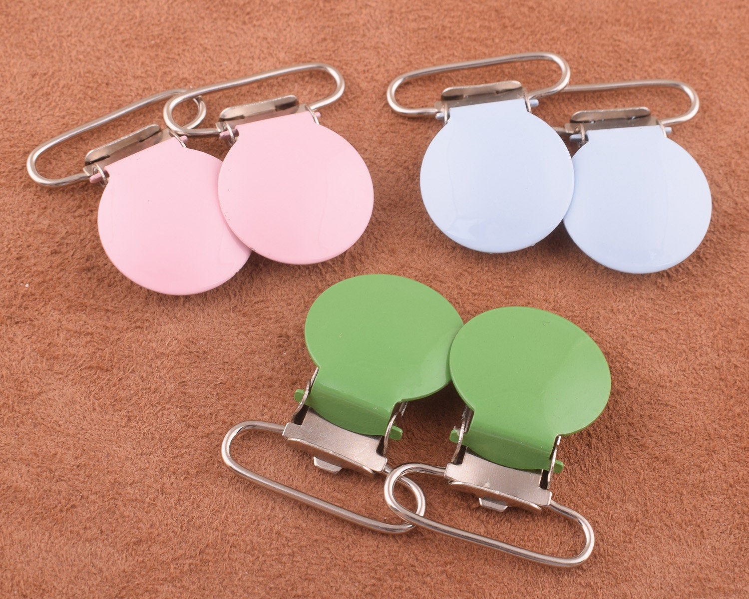 1inch Metal Suspender Clips 6pcs 26mm Suspender Clips - Etsy