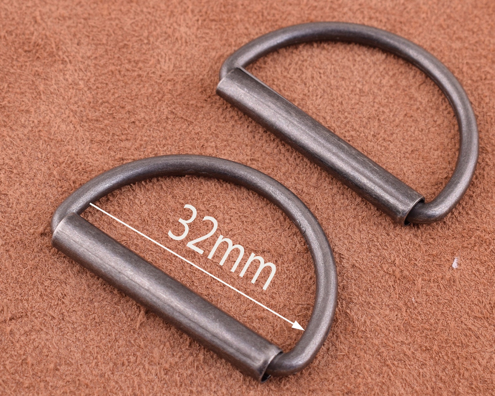 Black Half Circle Adjusting Buckle 6pcs 32mm Arched Belt - Etsy