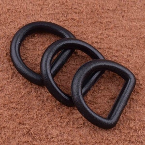 Black Plastic D Rings 11mm D Rings Finding Strap D Ring Ribbon D Ring D ...