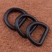 Black Plastic D Rings 11mm D Rings Finding Strap D Ring Ribbon D Ring D ...