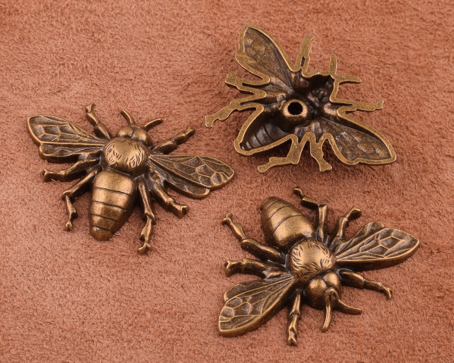 10 Piece Metal Bee Rivets Charm Hook Clasps Sewing Garment Rivets ...