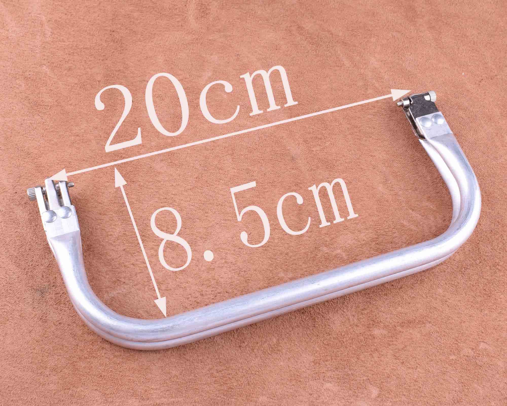 Aluminium Tubular Internal Hinge Bag Frame Purse Framemeta | Etsy