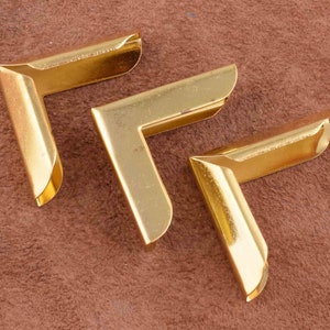 Large Gold Book Corner Bookbinding Corner Clip,1.25 Inch Decorative ...