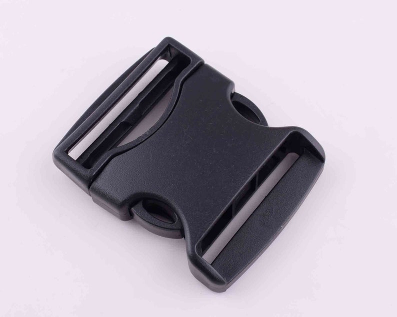 Black Plastic Adjustable Side Release Buckle7652mm Curved - Etsy