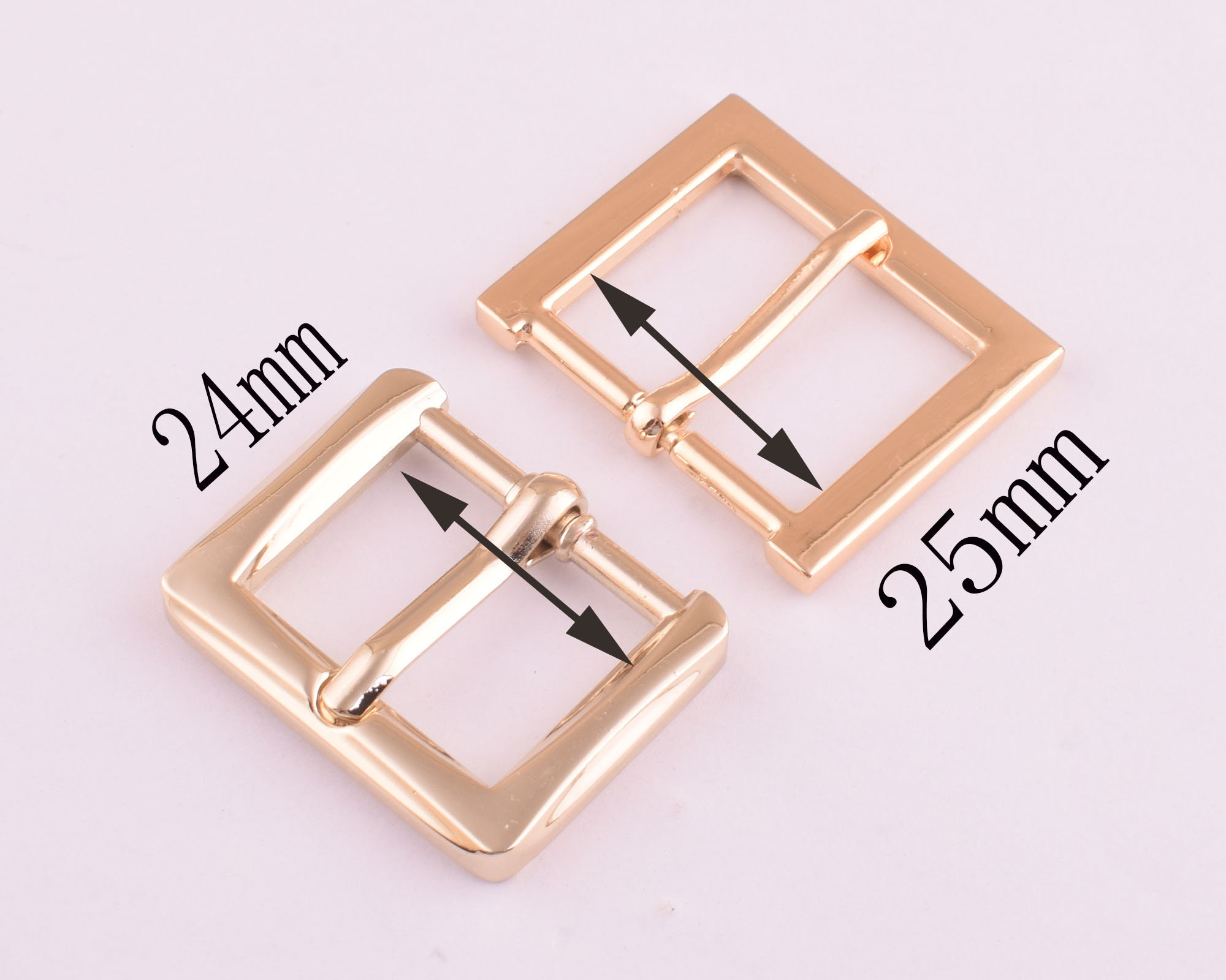 Adjuster Slide Buckle Metal Tri Glide Buckle Purse Buckles Light Gold ...