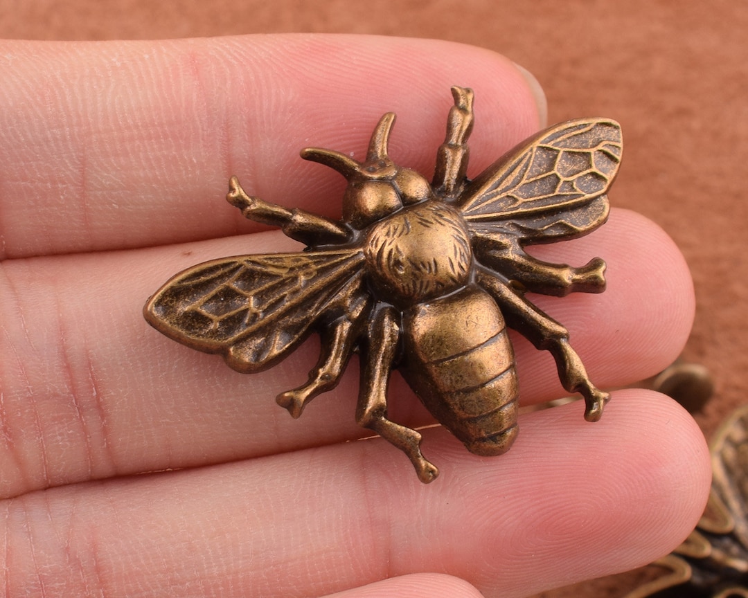 10 Piece Metal Bee Rivets Charm Hook Clasps Sewing Garment Rivets ...