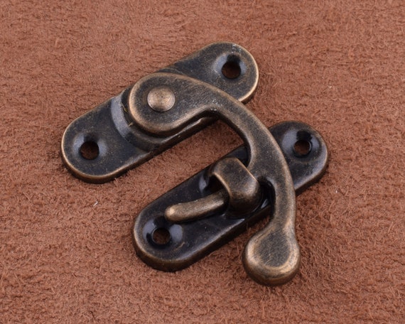 Metal box locks Bronze Iron LatchRustic Iron Latch with | Etsy