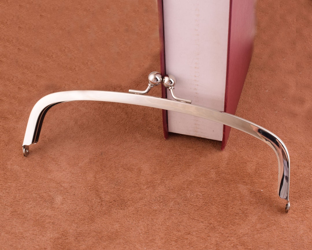 21.5*7.5cm Metal Coin Hing Purse Frame Half Round Metal Sew in Purse ...