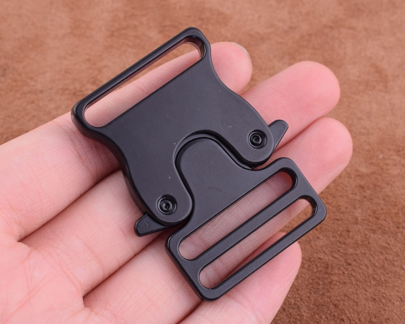 Metal Release Belt Buckle Metal Webbing Buckle Adjustable - Etsy