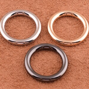 Metal O Rings Welded Metal Loops–15mm Round Formed Rings–silver Color ...
