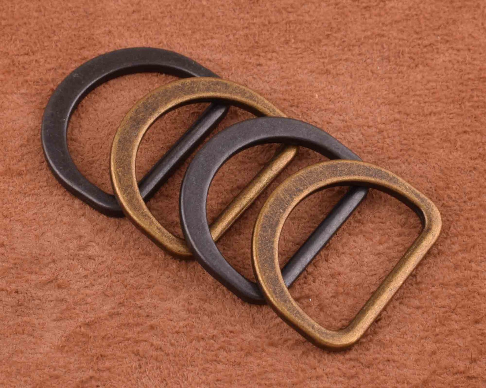 Gunmetal/bronze D Rings 1 Inch 25mm D Ring Buckle Purse Ring - Etsy