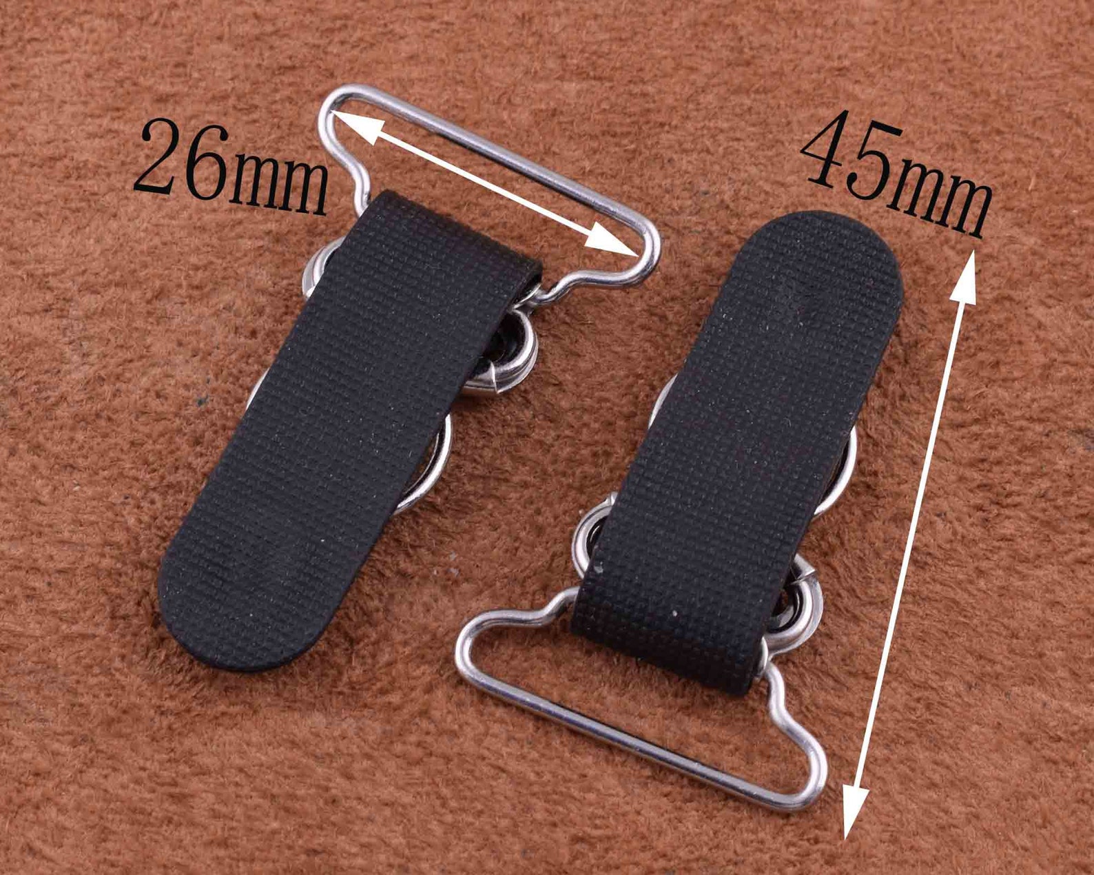 Suspender Clip Suspender Ends Garter Clip With Hook4526mm - Etsy