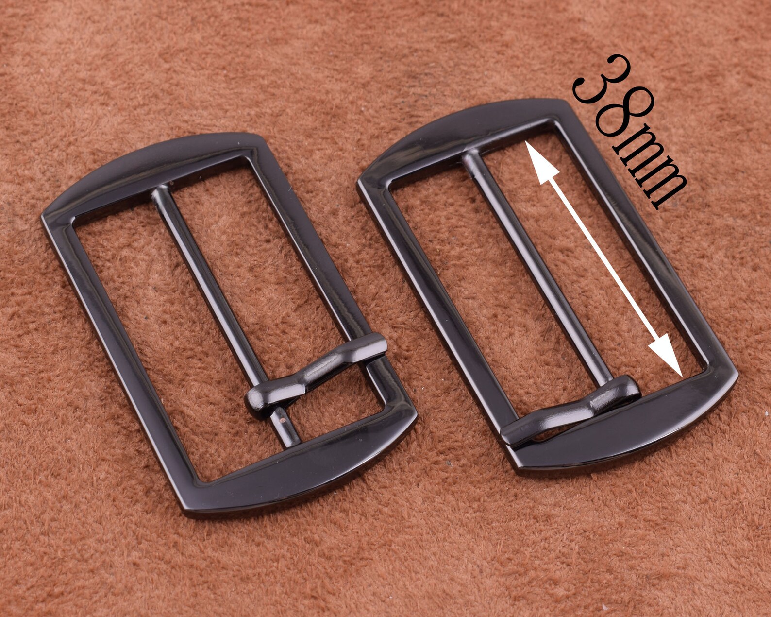 Rectangle Center Bar Buckle 10pcs Gunmetal Belt Buckles Zinc - Etsy