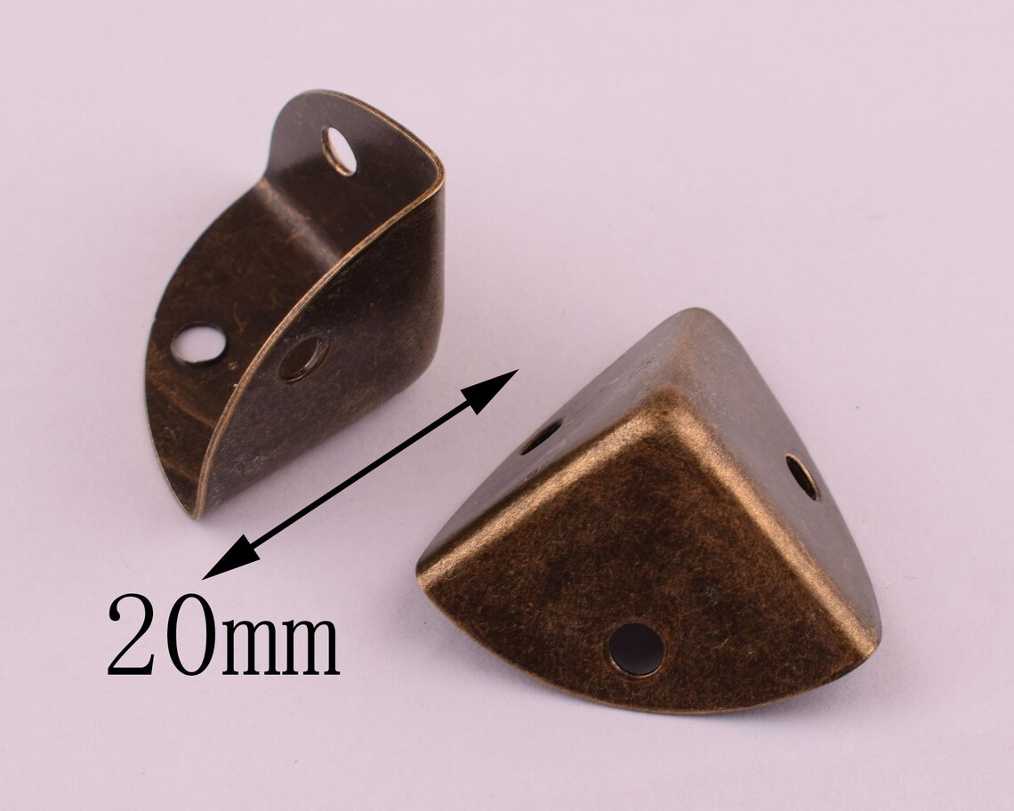 Wooden Box Corner Case Corner Protector 20mm Metal Home Decor - Etsy