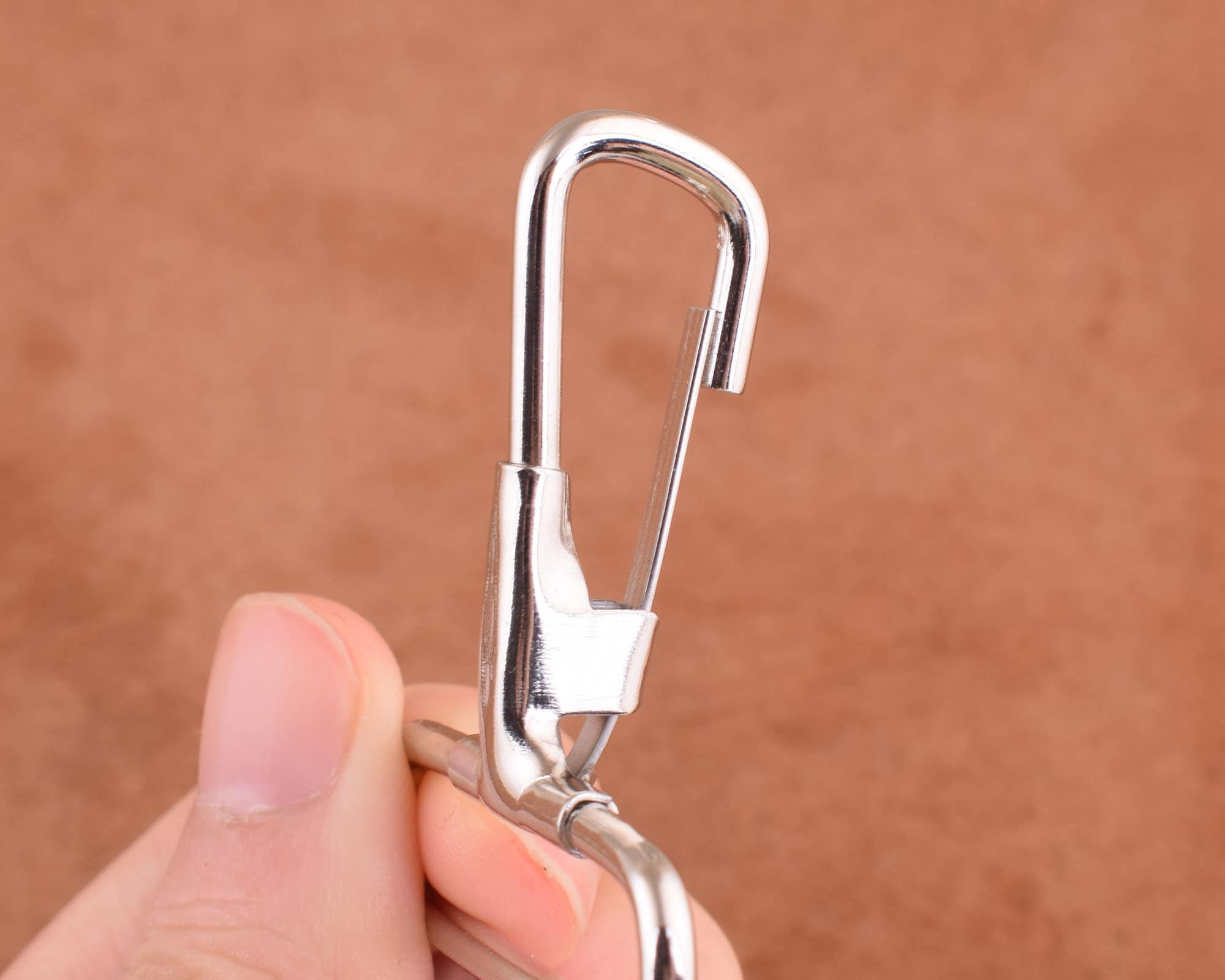 Silver Metal Snap Hook Clasps,clasps Snap Hooks,48*39mm Purse Push Hook ...