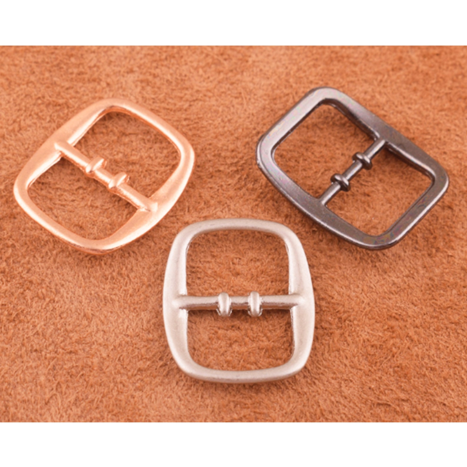 50 PCS 12mm Rose Gold/gary/gunmetal Buckles Slide Buckle for - Etsy